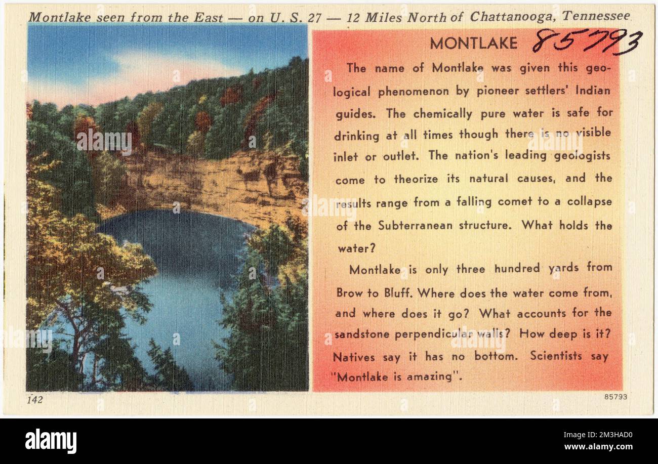 Montlake seen from the east -- on U.S. 27 -- 12 miles north of ...