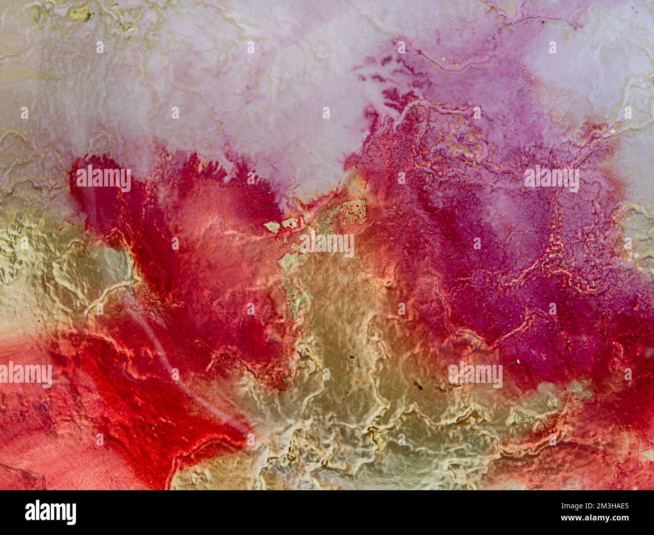 Textured Pattern of colors in a Decorative Glass Bowl Stock Photo - Alamy