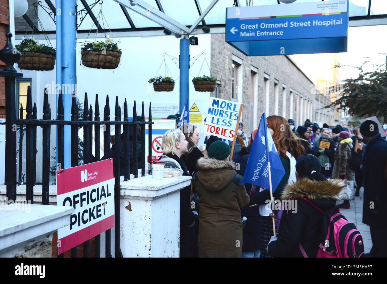 The largest strike in RCN history started on the 15th December as ...