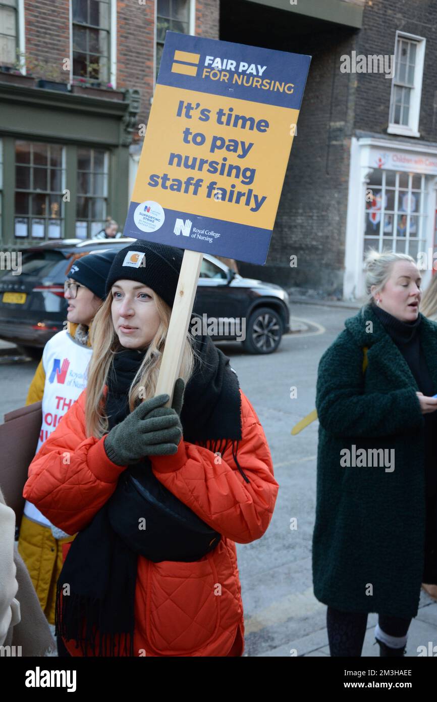 The largest strike in RCN history started on the 15th December as ...