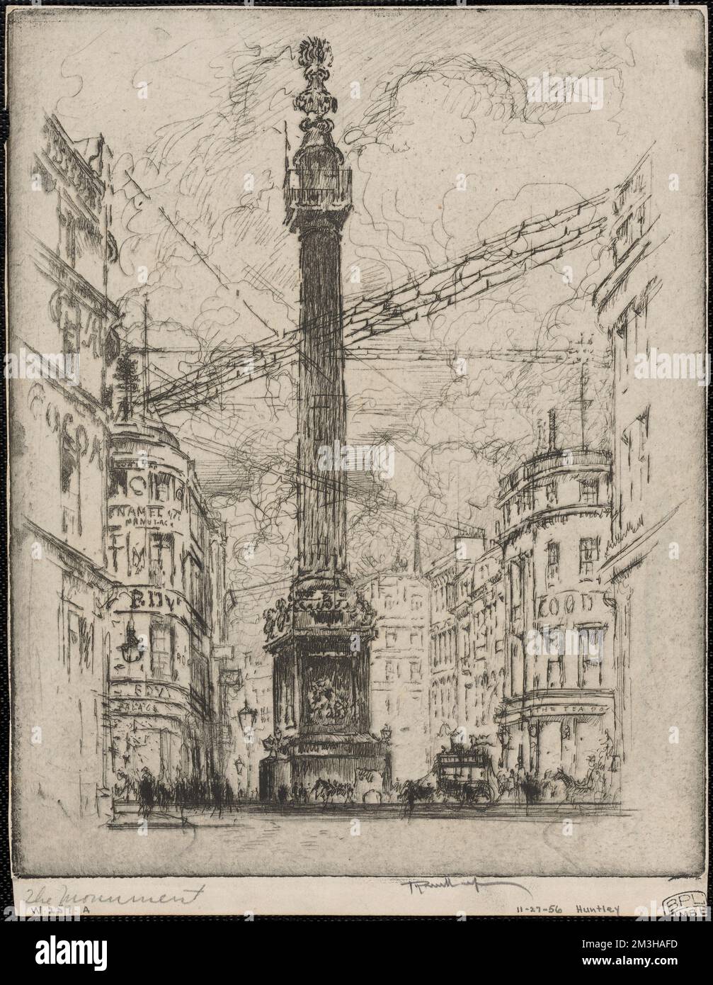 The monument, London , Monuments & memorials, Columns, Cities & towns ...