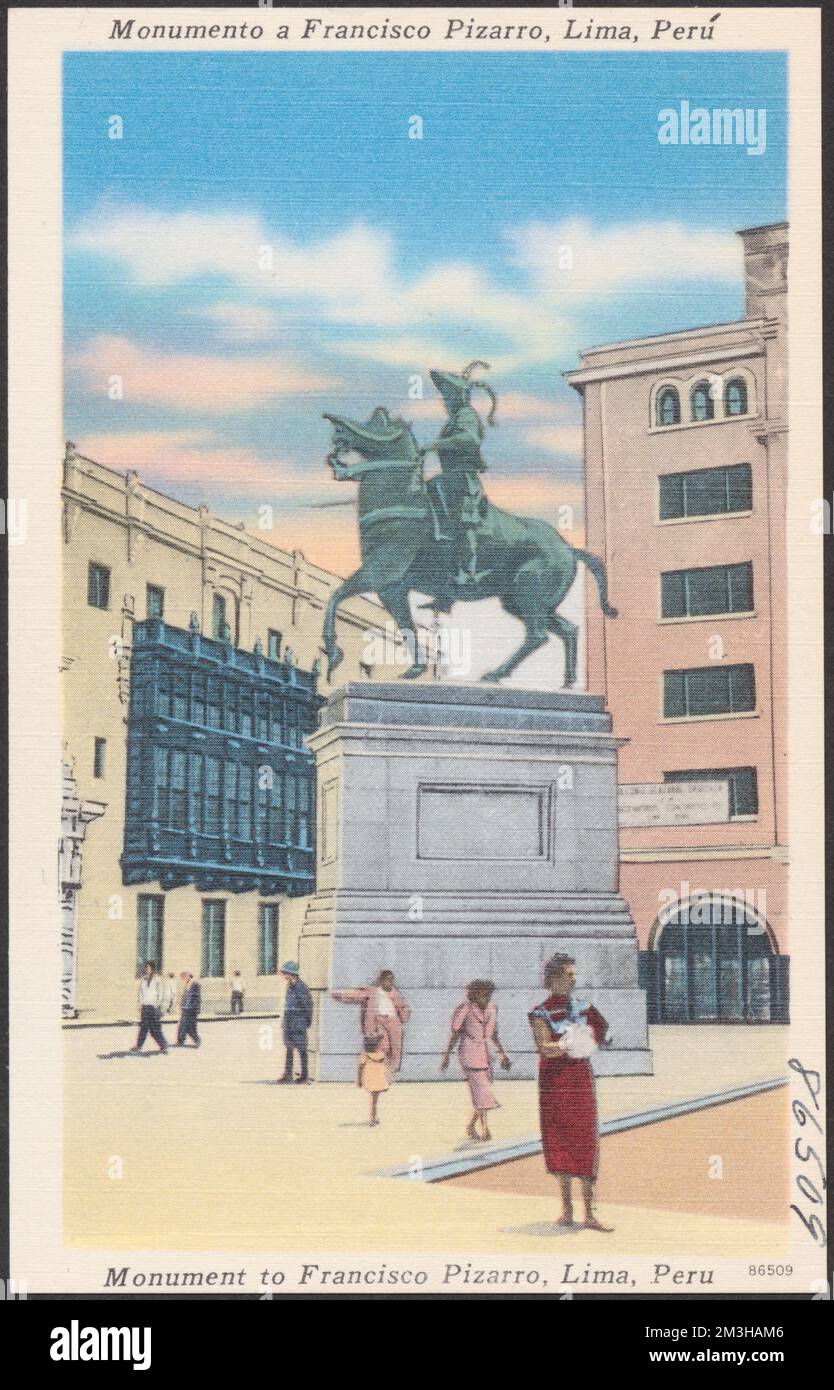 Monumento a Francisco Pizarro, Lima, Perú - Monument to Francisco ...