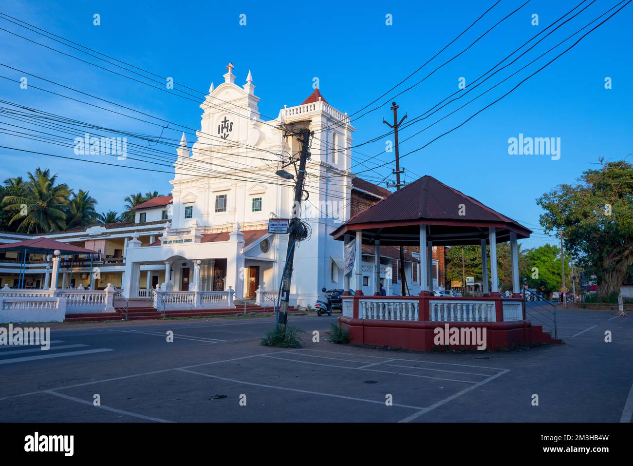 Our Lady Of Mercy church - Colva Goa - India Stock Photo - Alamy