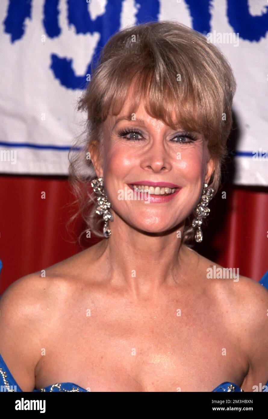 Barbara Eden at the Starlight Foundation benefit at the 20/20 Club ...