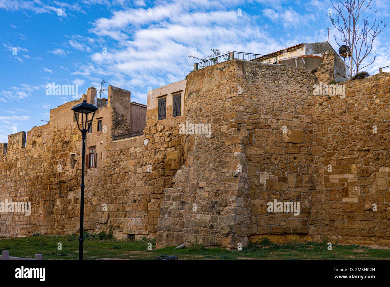 Old Town Chania in Souda Bay on the Island of Crete Stock Photo - Alamy