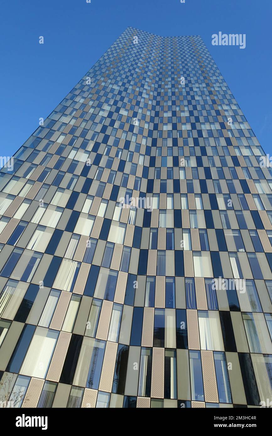 Deansgate Square South Tower in Manchester, at 201m the tallest ...