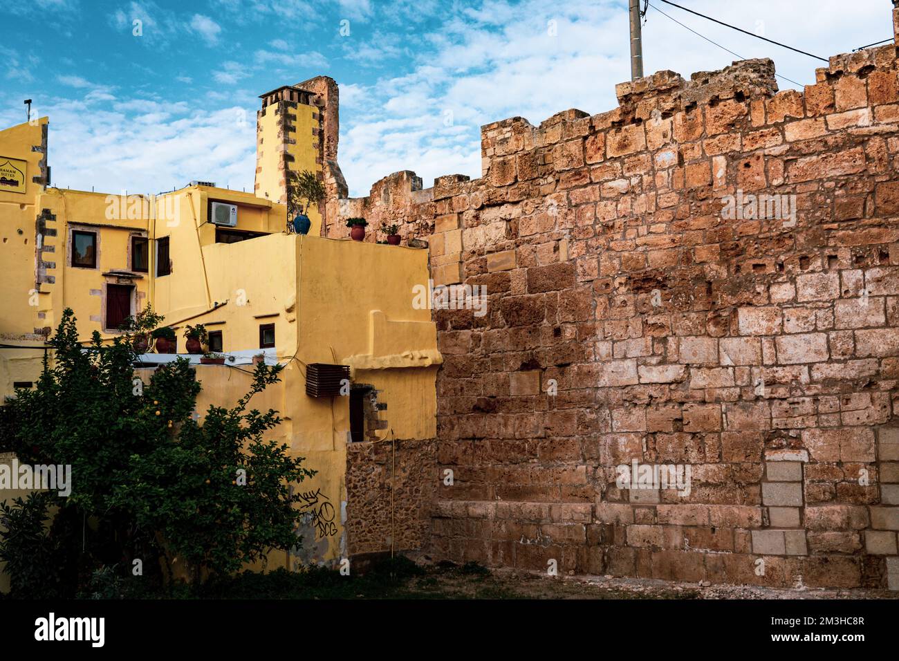 Old Town Chania in Souda Bay on the Island of Crete Stock Photo - Alamy