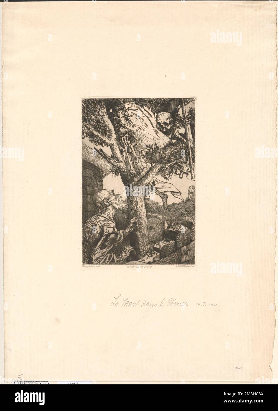 La Mort dans le poirier , Death, Skeletons, Pear trees, Pears, Alphonse ...