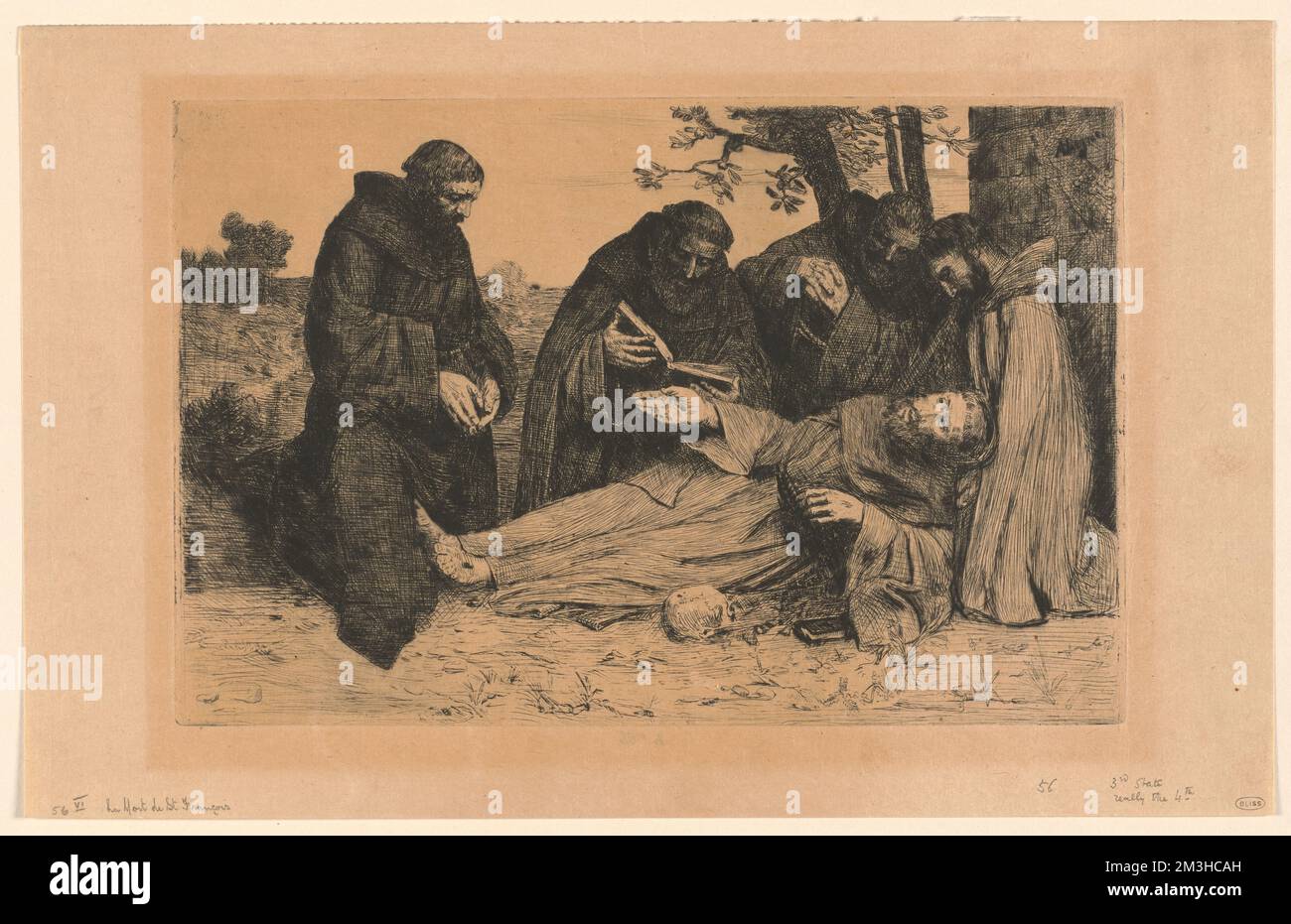 La mort de St. François , Monks, Death, Saints, Francis, of Assisi ...