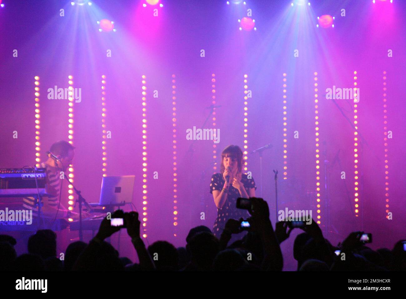 Chvrches live concert hi-res stock photography and images - Alamy