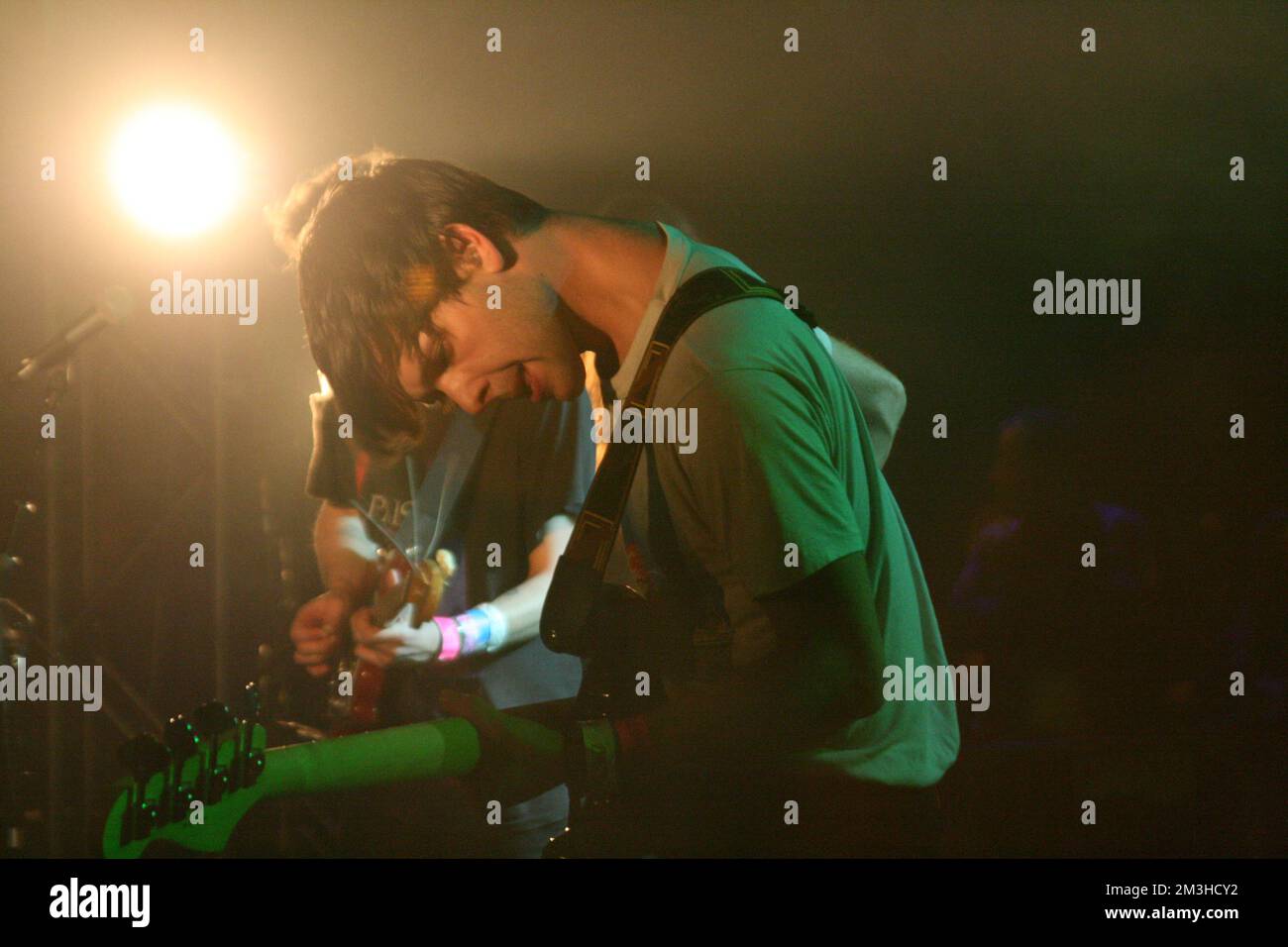 SXSW - Beach Fossils in concert Stock Photo - Alamy