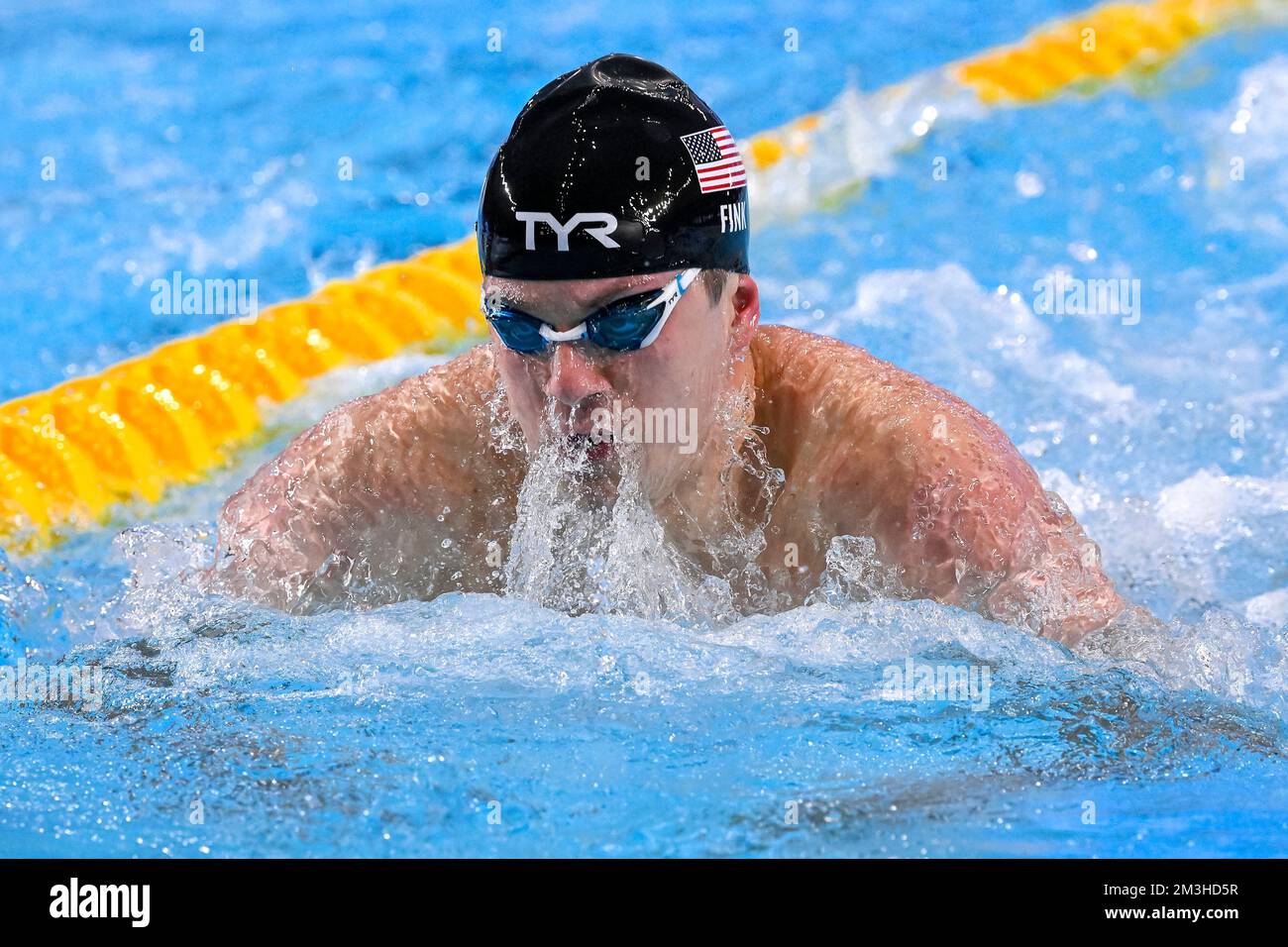 Melbourne, Australia. 15th Dec, 2022. Nic Fink of United States of ...