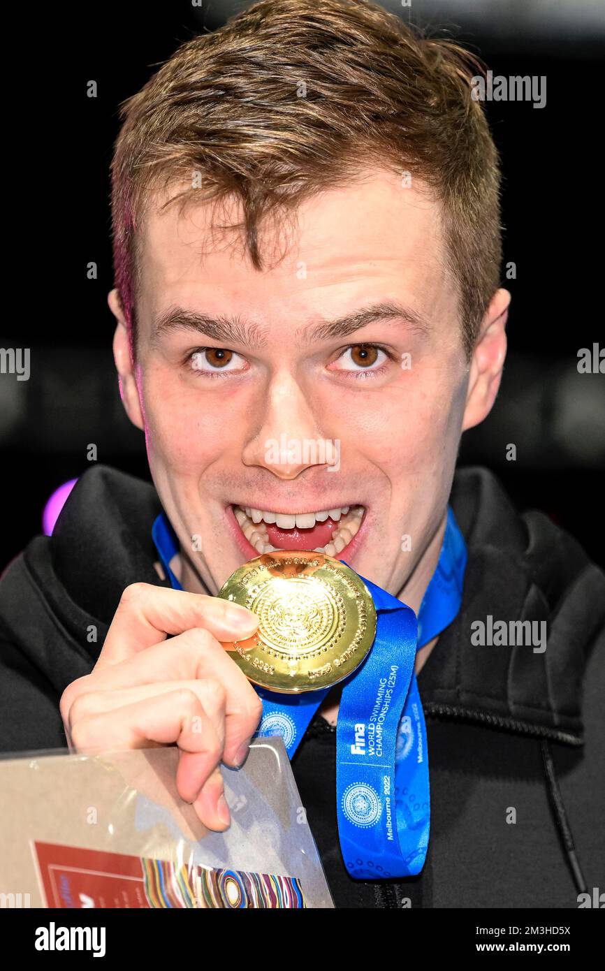 Melbourne, Australia. 15th Dec, 2022. Nic Fink of United States of ...
