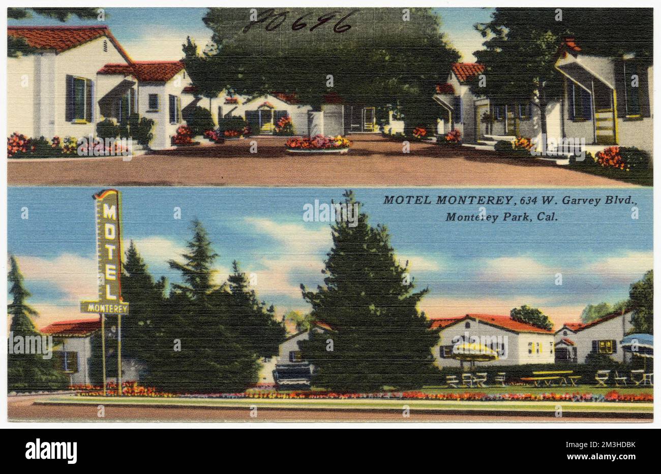 Motel Monterey, 643 W. Garvey Blvd., Monterey Park, Cal. , Motels ...