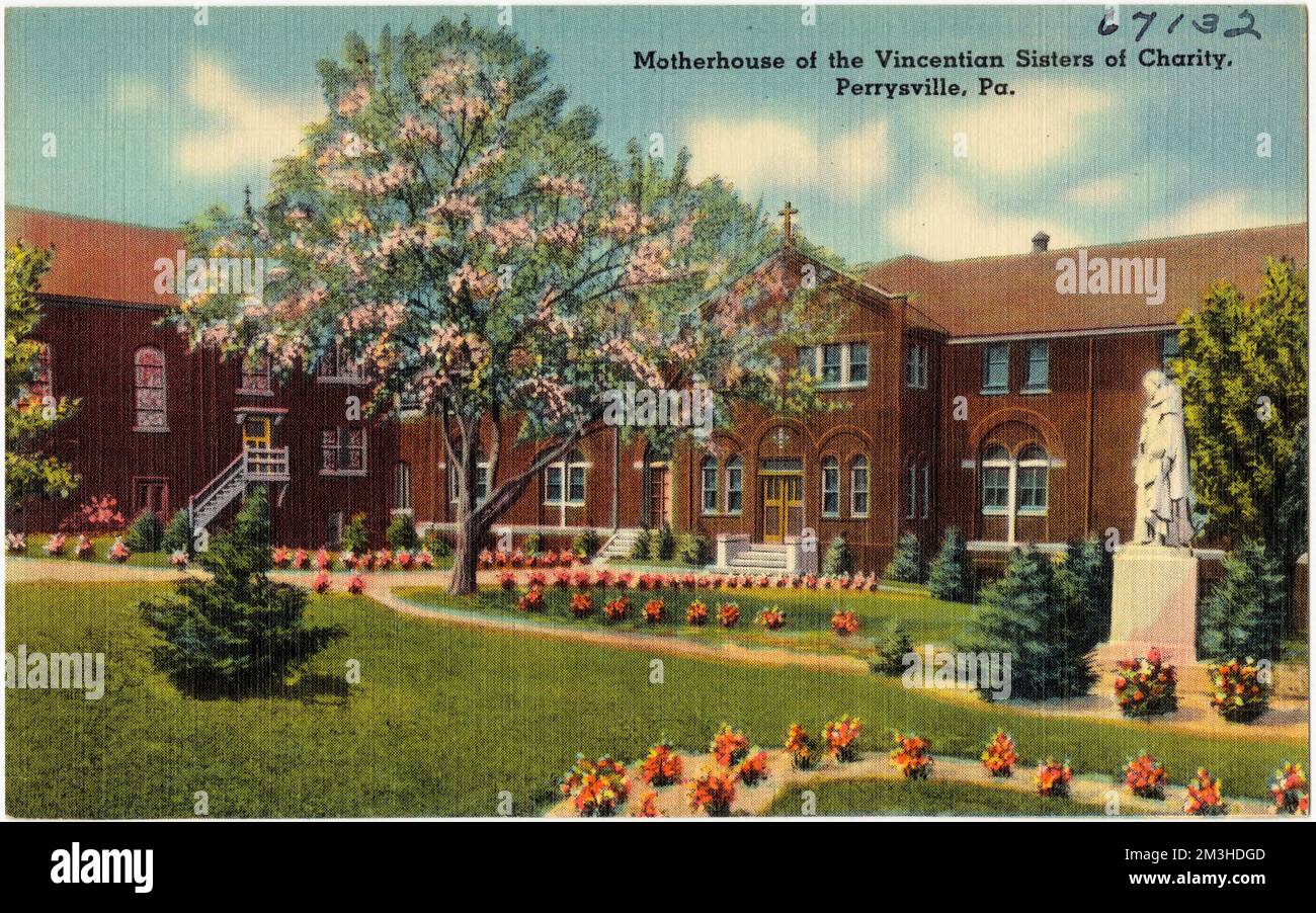 Motherhouse of the Vincentian Sisters of Charity, Perrysville. Pa ...