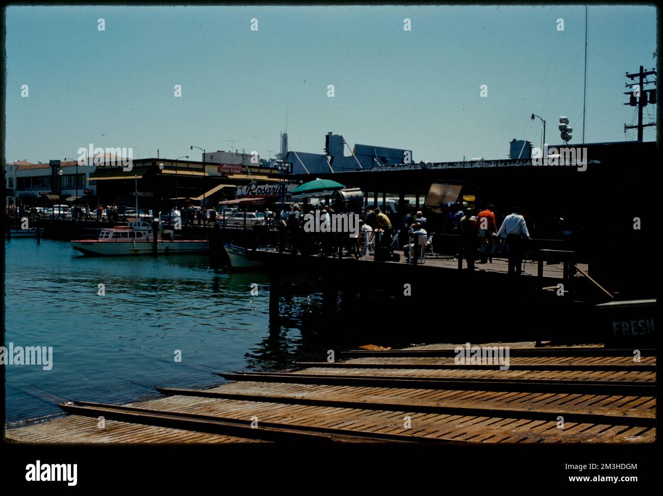 Motion picture shoot, Fisherman's Wharf, San Francisco , Piers ...