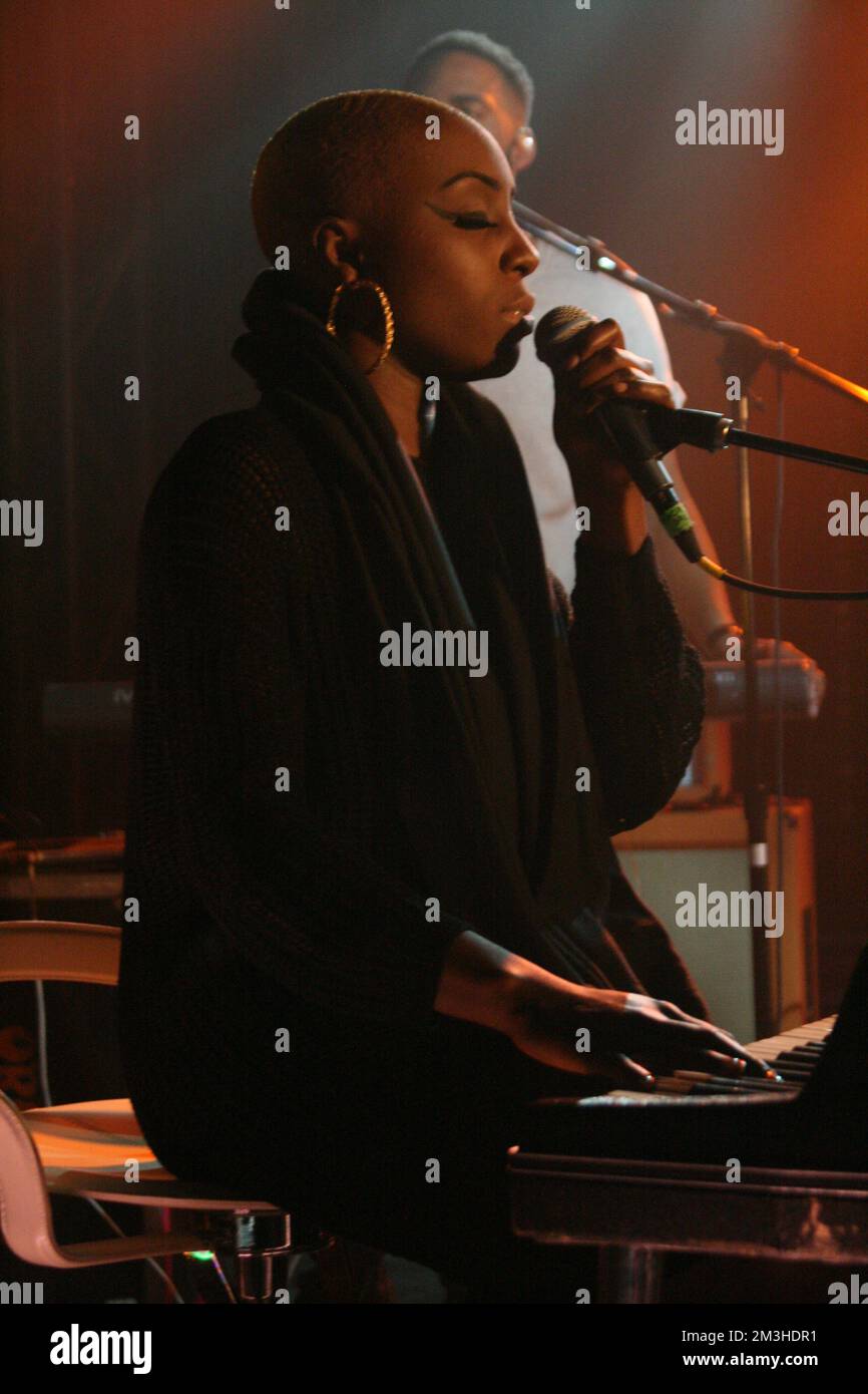 SXSW - Laura Mvula in concert Stock Photo - Alamy