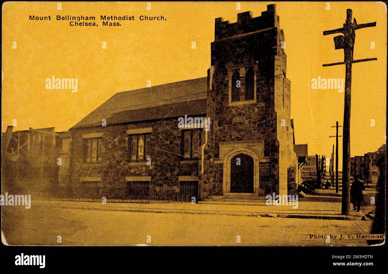 Mount Bellingham Methodist Church, Chelsea, Mass. , Methodist churches ...