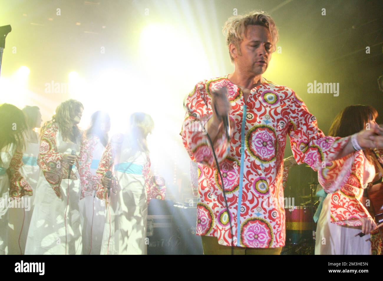SXSW - Polyphonic Spree in concert Stock Photo - Alamy