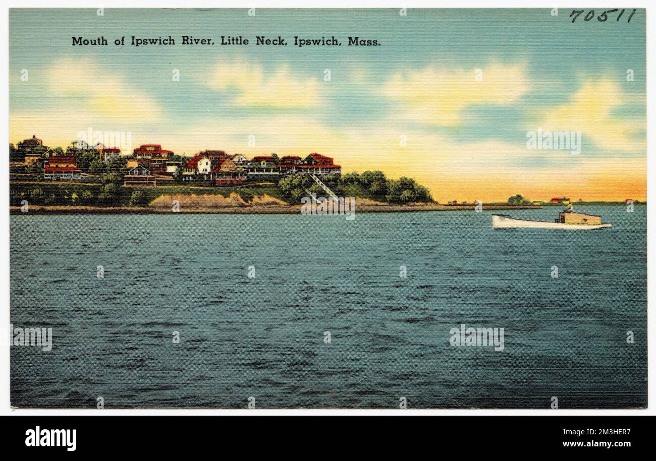 Mouth of Ipswich River, Little Neck, Ipswich, Mass. , Cities & towns ...