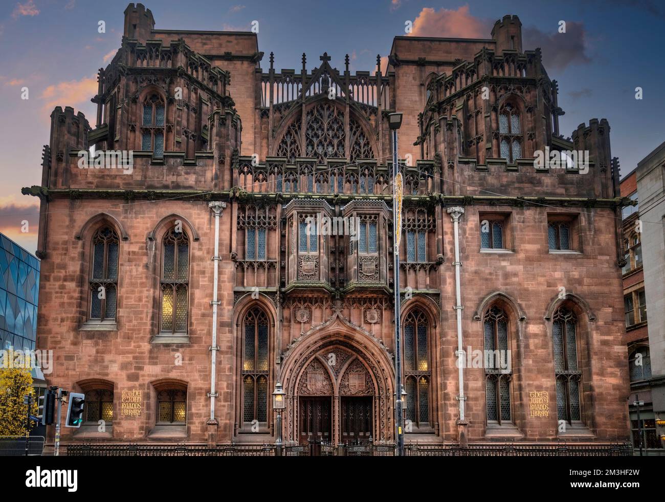 John Rylands Library, Manchester, UK Stock Photo - Alamy
