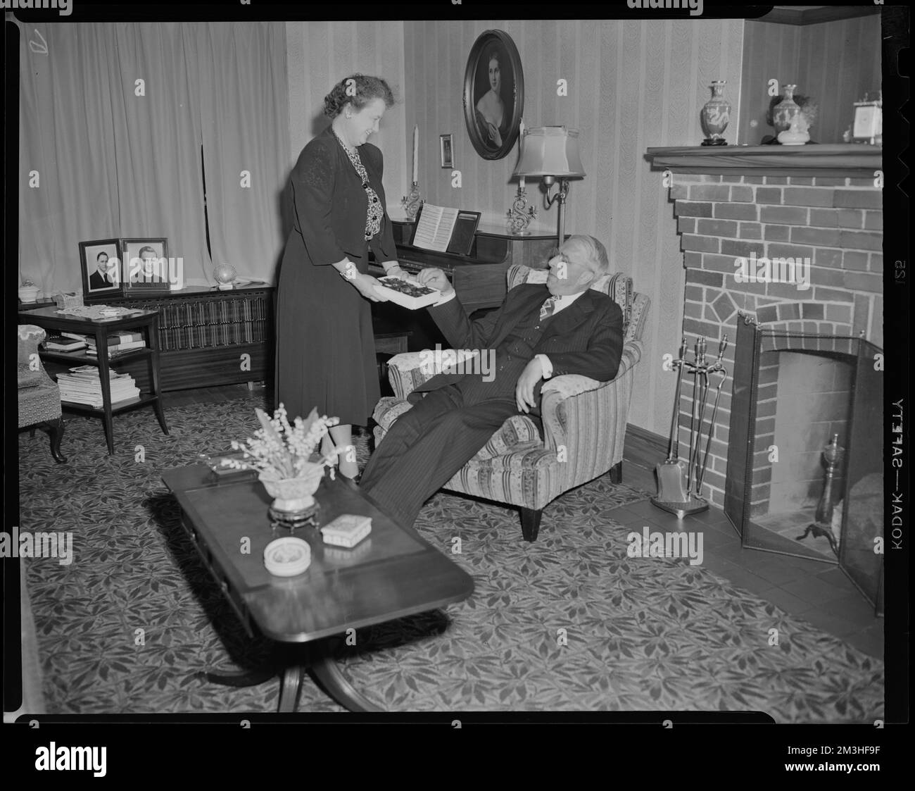 Mr. & Mrs. Francis E. White. Frank, Elizabeth, Barbara , Spouses. Leon ...