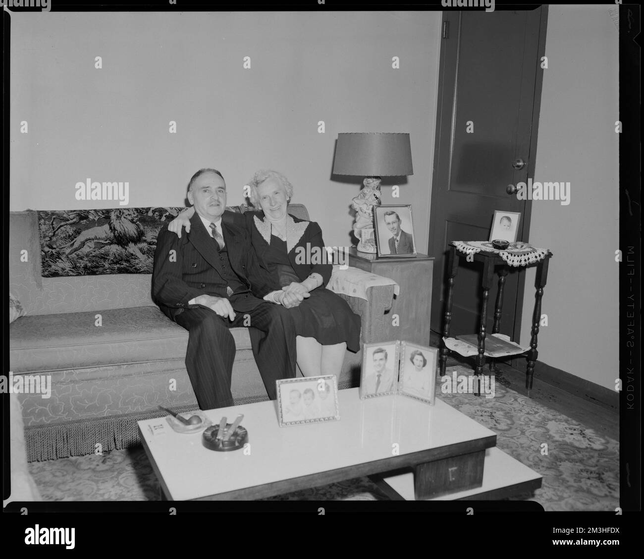 Mr. & Mrs. Joseph A. Mazzone , Spouses. Leon Abdalian Collection Stock ...