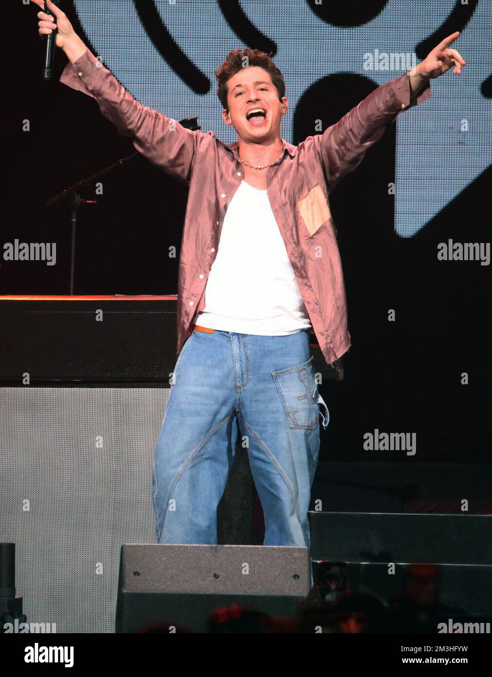 2022 Jingle Ball In Philadelphia -PICTURED: Singer Charlie Puth ...