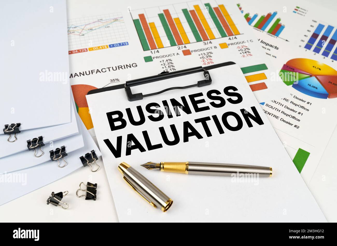 Business valuation chart hi-res stock photography and images - Alamy