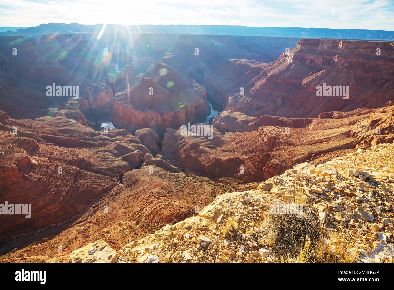 Picturesque landscapes of the Grand Canyon, Arizona, USA. Beautiful ...
