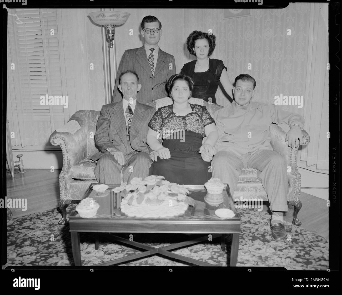 Mr. and Mrs. Salvatore Lucifora. Salvatore, Lucy, Frank, Josephine, and ...