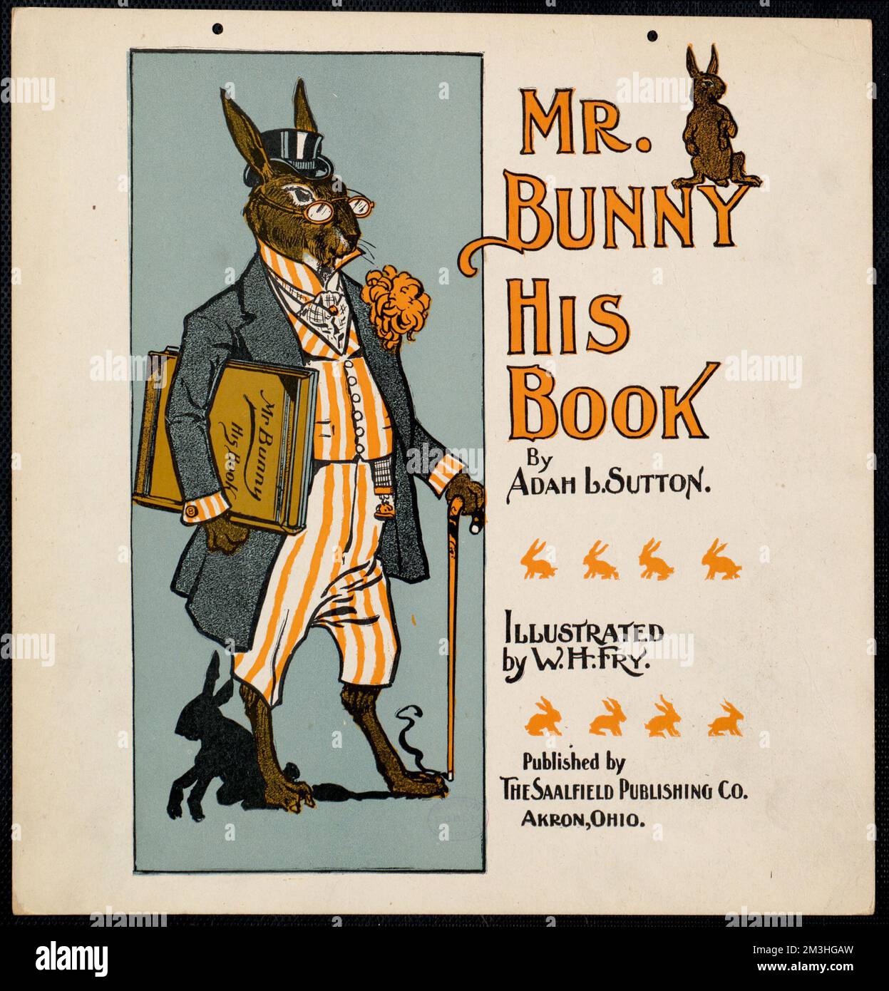 Mr bunny his book hi-res stock photography and images - Alamy