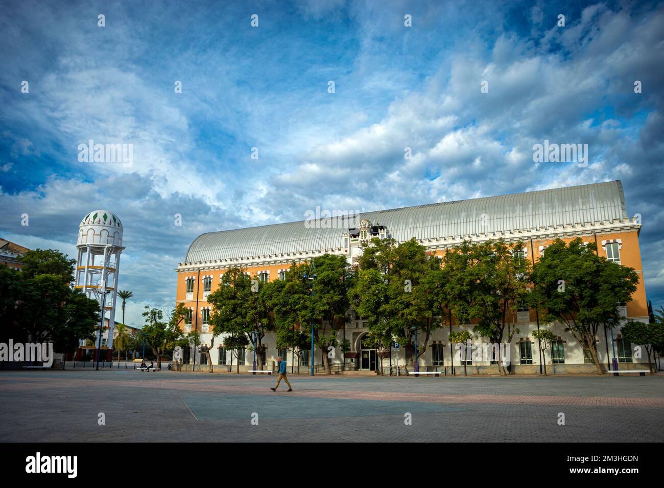 Inner square of the Murcia Artillery barracks where you can see the ...