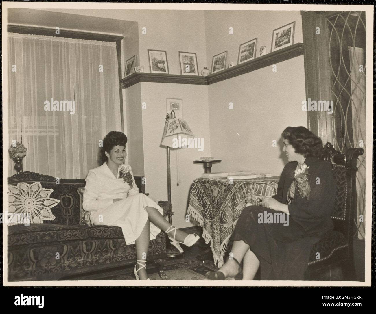 Mrs. Alice Mahakian's daughter Martha. Miss Gloria Lanzzella, Martha's ...