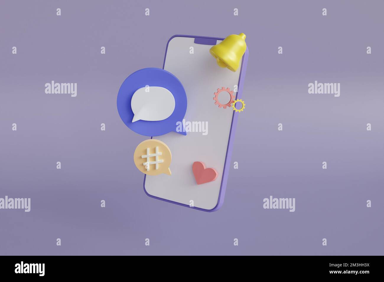 Set for mobile device design. Phone device mockup. Graphic element ...