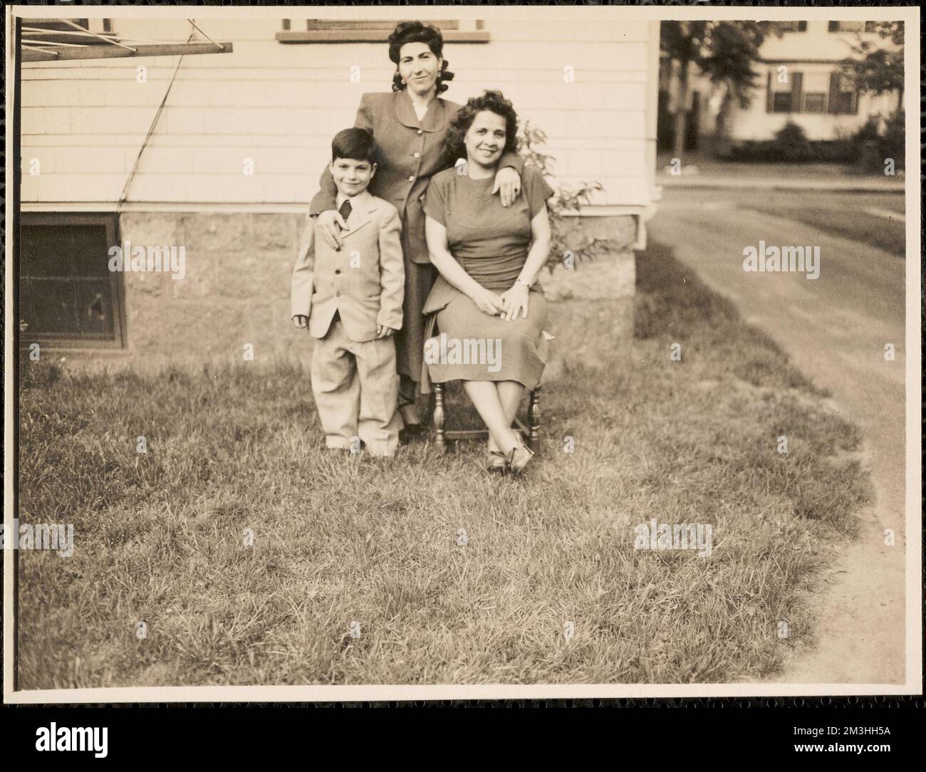 Mrs. Ester Tangookian and Peter [and Mrs. Alice Mahakian] , Families ...