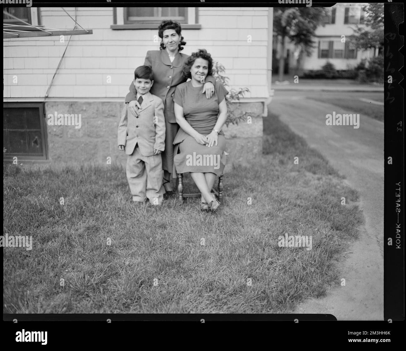 Mrs. Ester Tangookian and Peter [and Mrs. Alice Mahakian] , Families ...