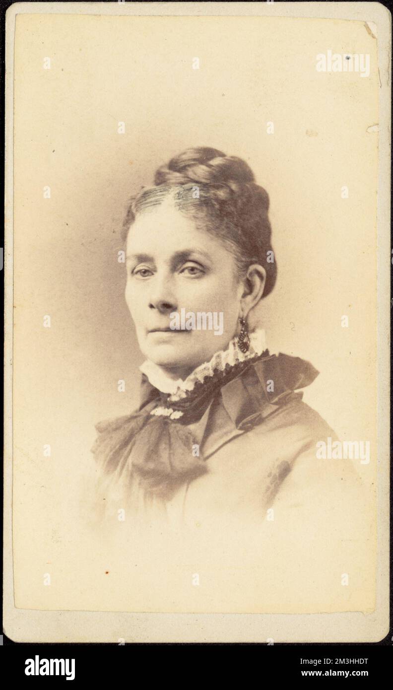 Mrs. Hogan , Carte de Visite Collection Stock Photo - Alamy