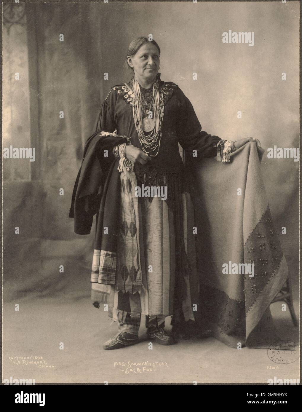 Mrs. Sarah Whistler, Sac & Fox , Indians of North America, Fox Indians ...