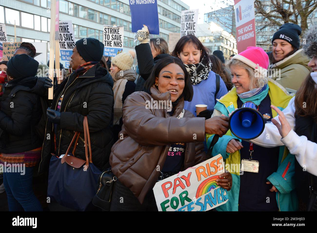 The largest strike in RCN history started on the 15th December as ...