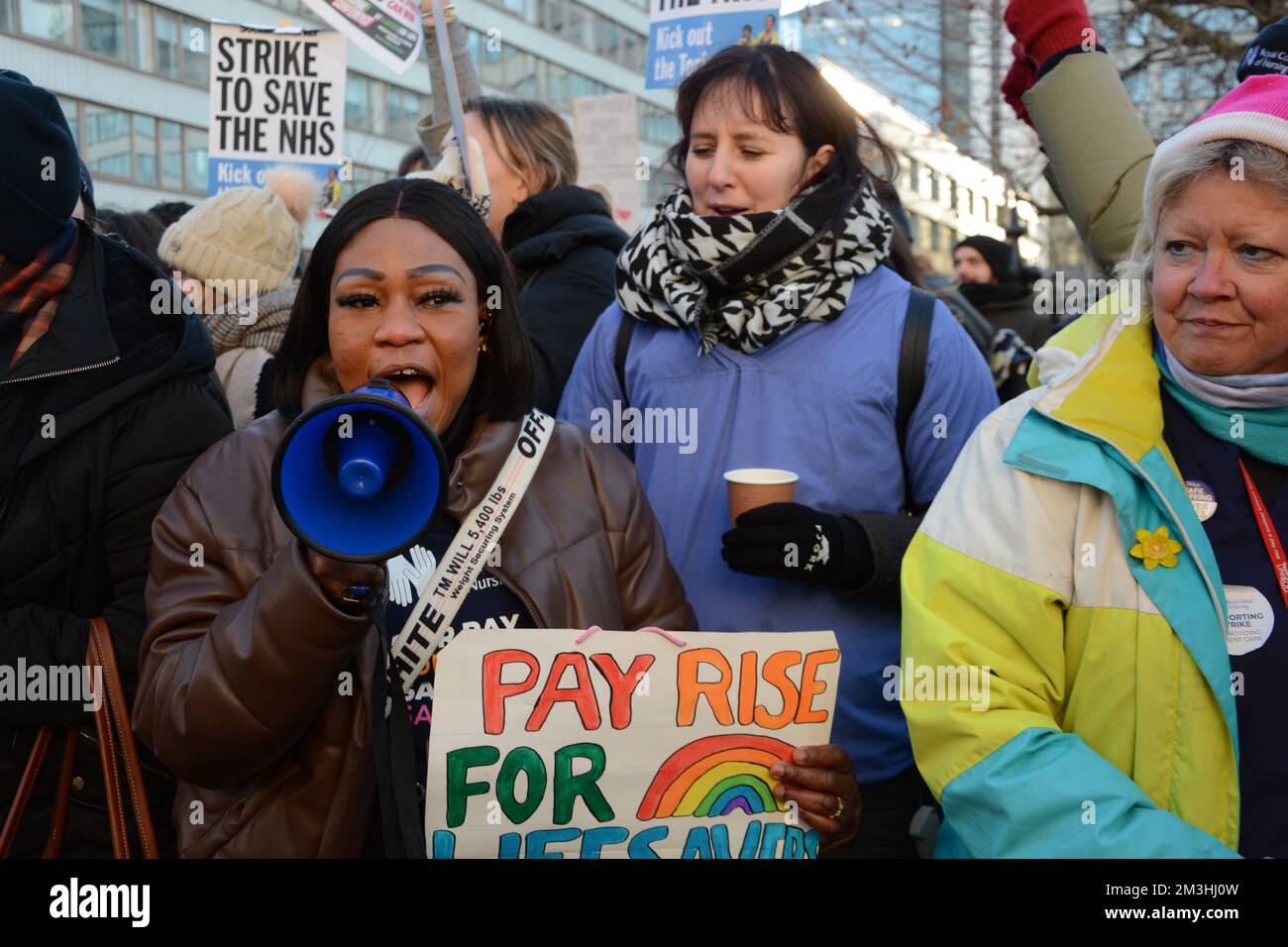 The largest strike in RCN history started on the 15th December as ...