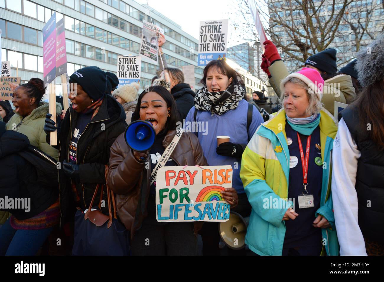 The largest strike in RCN history started on the 15th December as ...