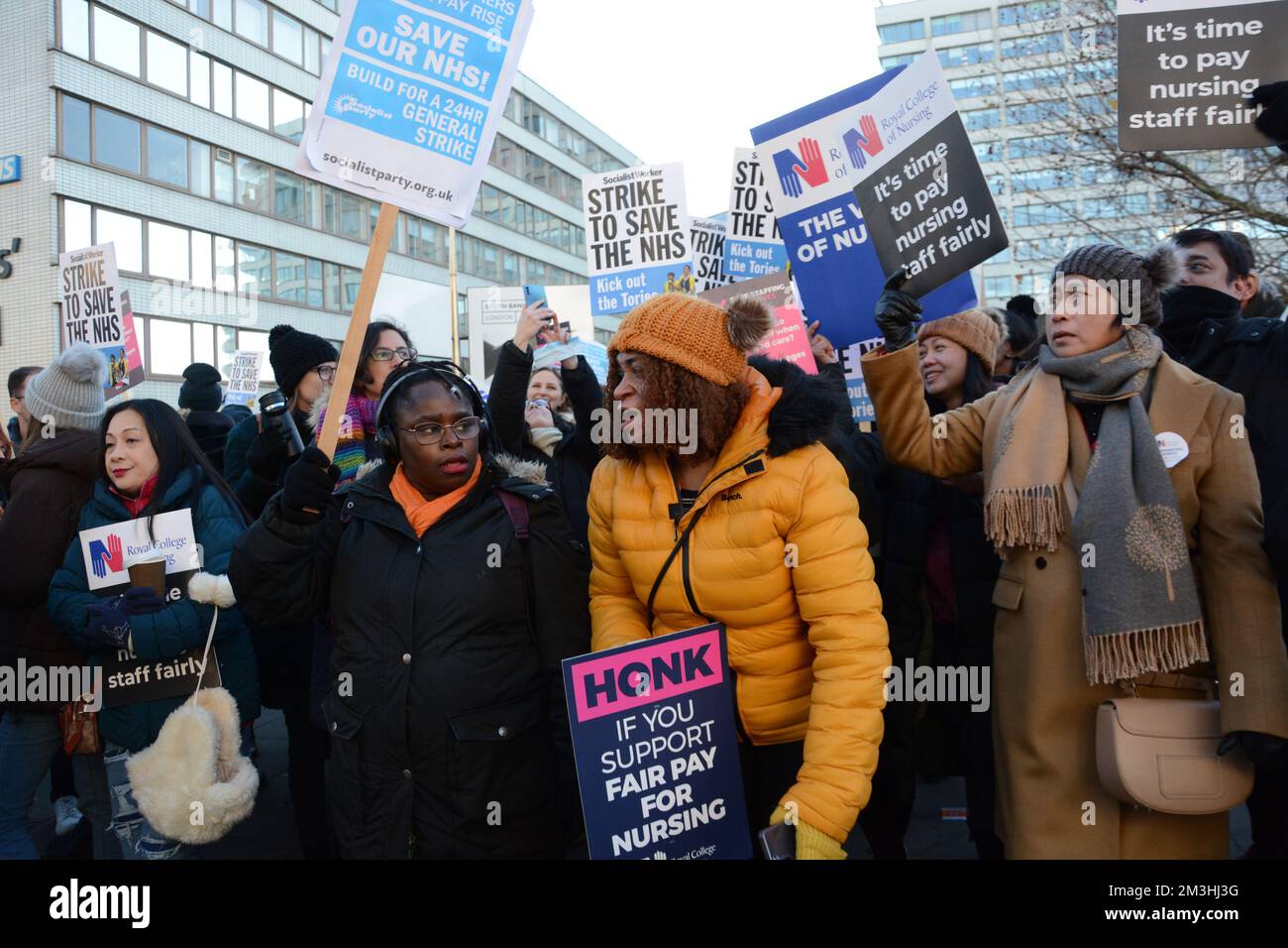 The largest strike in RCN history started on the 15th December as ...