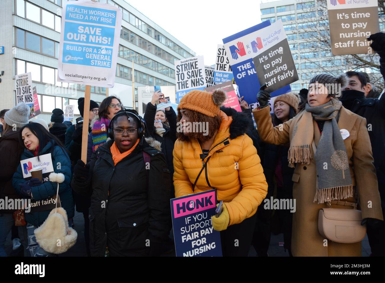 The largest strike in RCN history started on the 15th December as ...