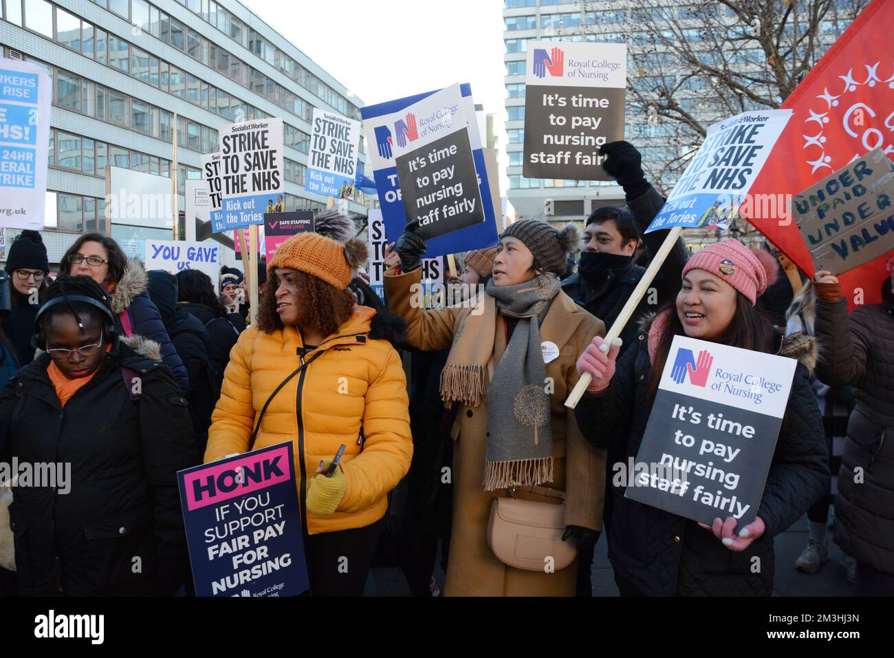 The largest strike in RCN history started on the 15th December as ...