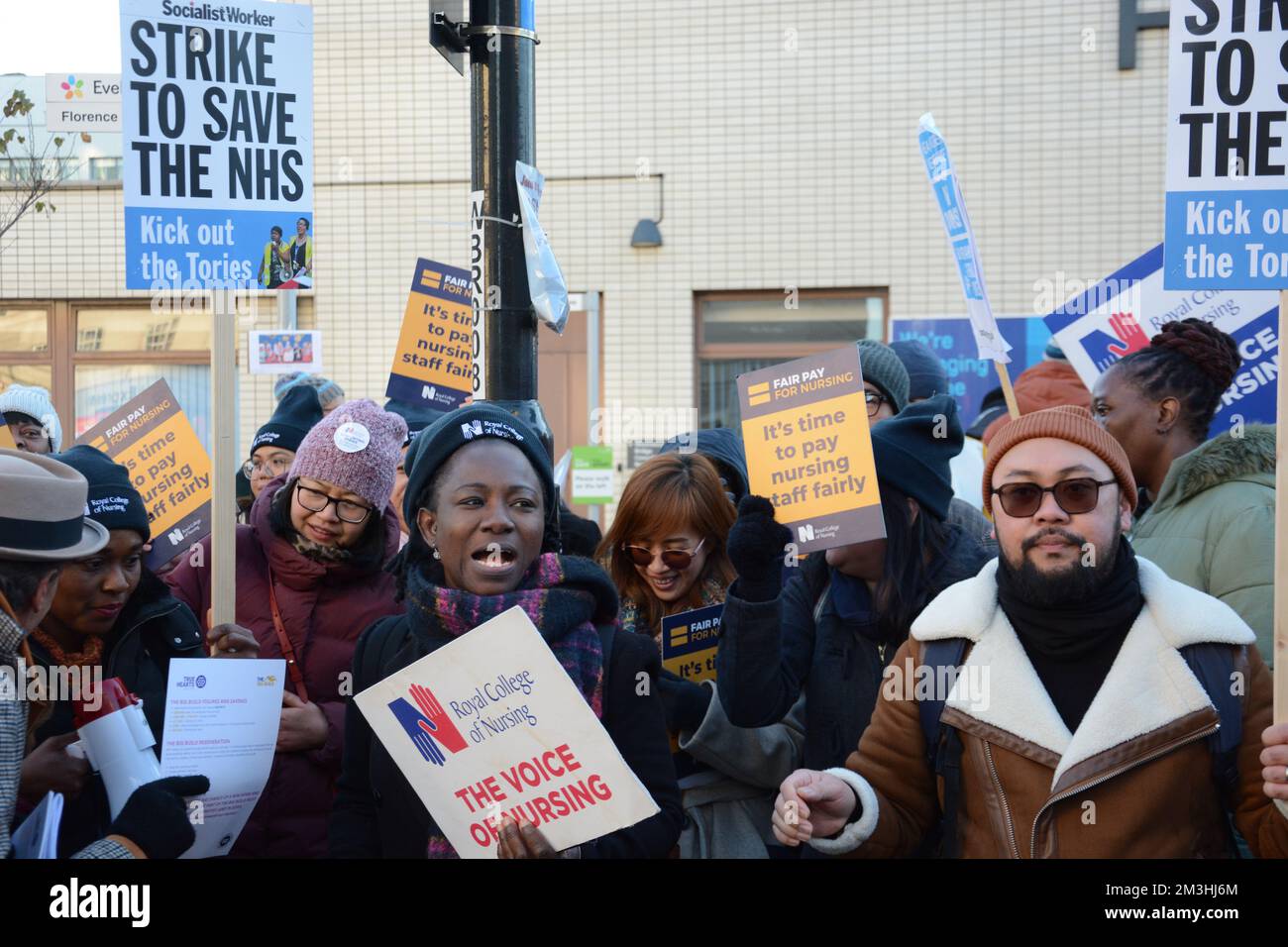 The largest strike in RCN history started on the 15th December as ...