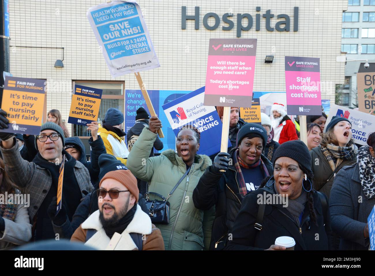 The largest strike in RCN history started on the 15th December as ...