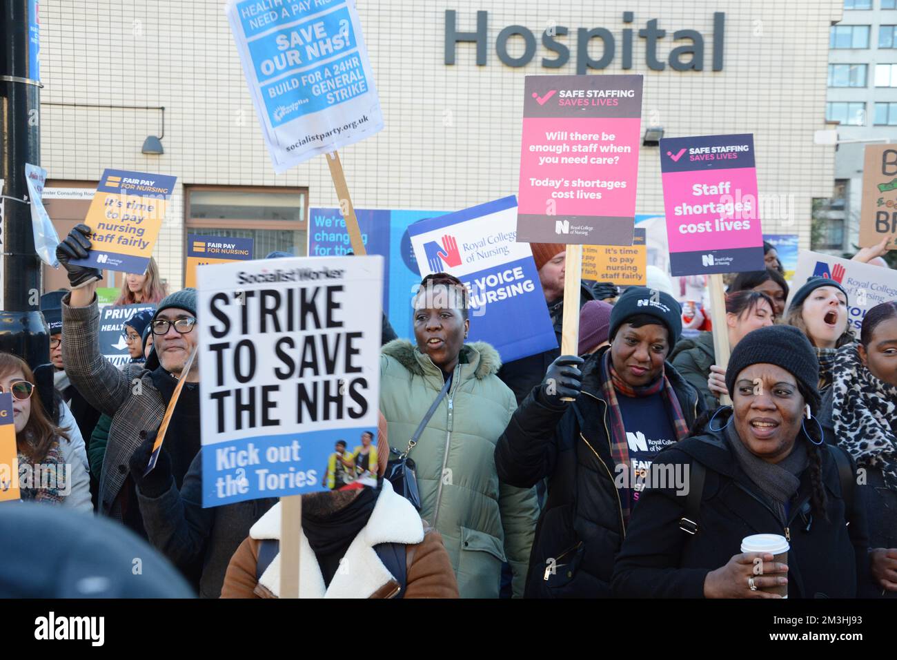 The largest strike in RCN history started on the 15th December as ...