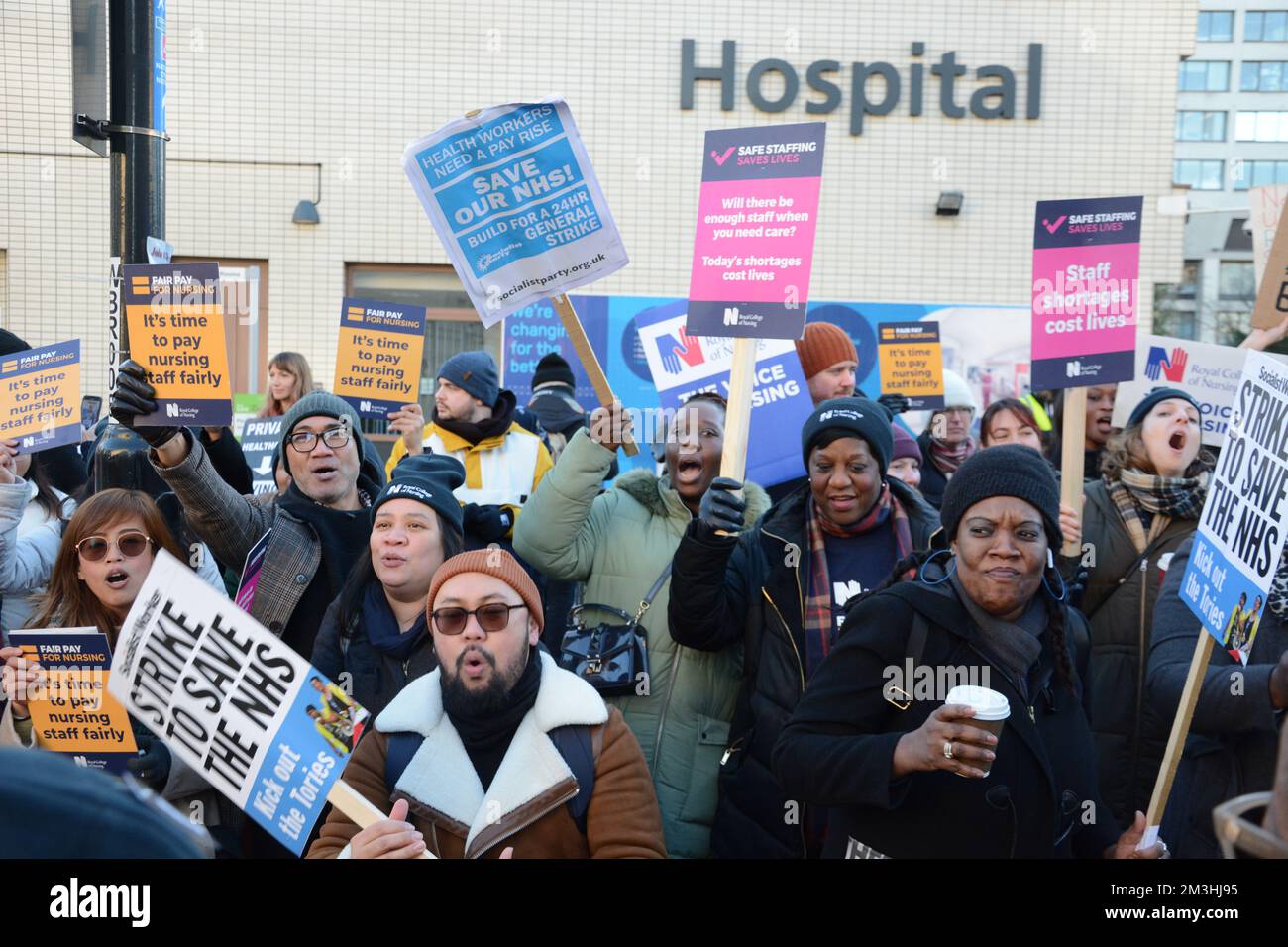The largest strike in RCN history started on the 15th December as ...