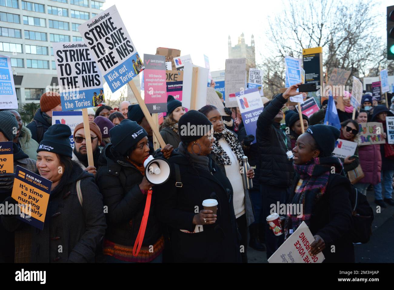 The largest strike in RCN history started on the 15th December as ...